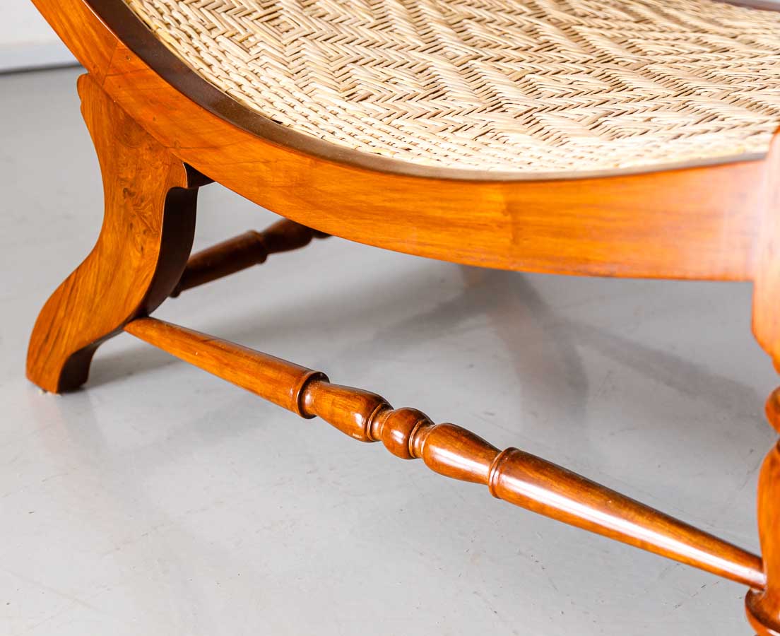 British Colonial Teakwood Planter’s Chair - The Past Perfect Collection