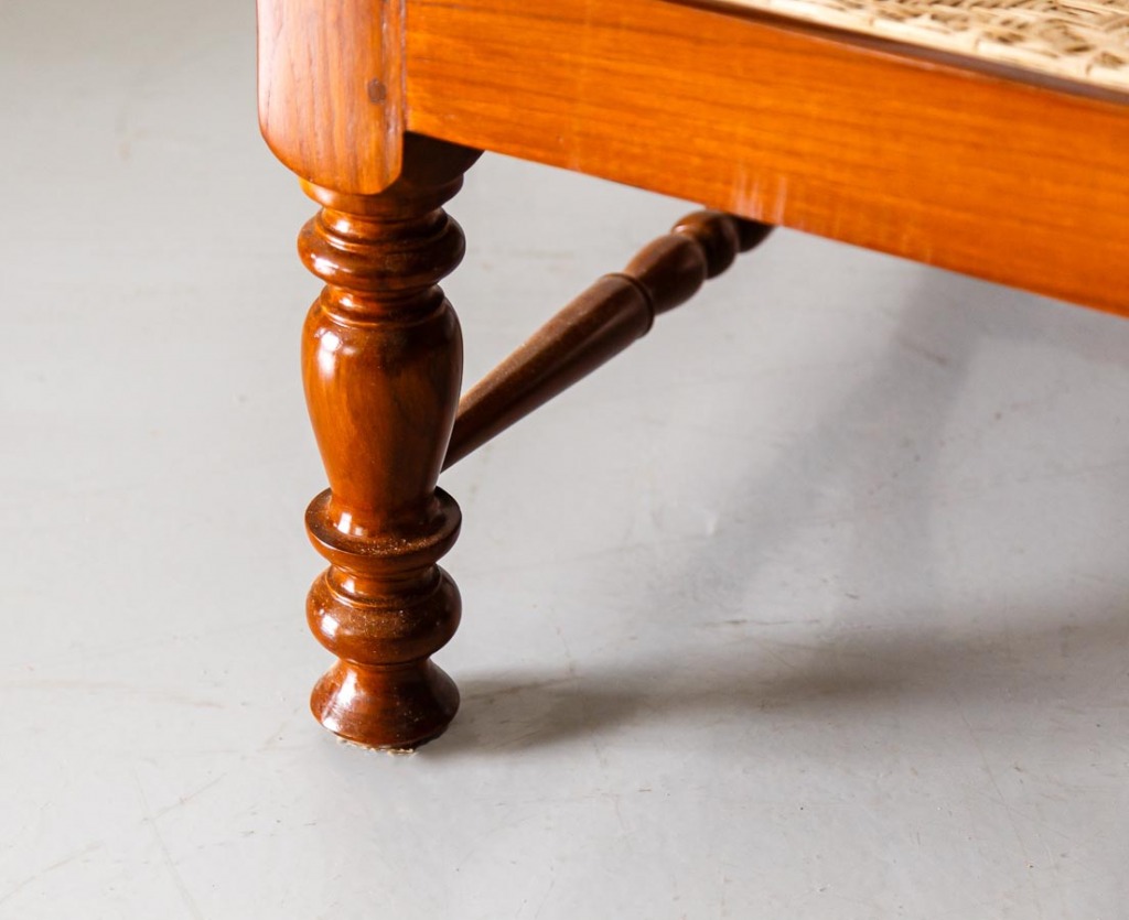 British Colonial Teakwood Planter’s Chair - The Past Perfect Collection