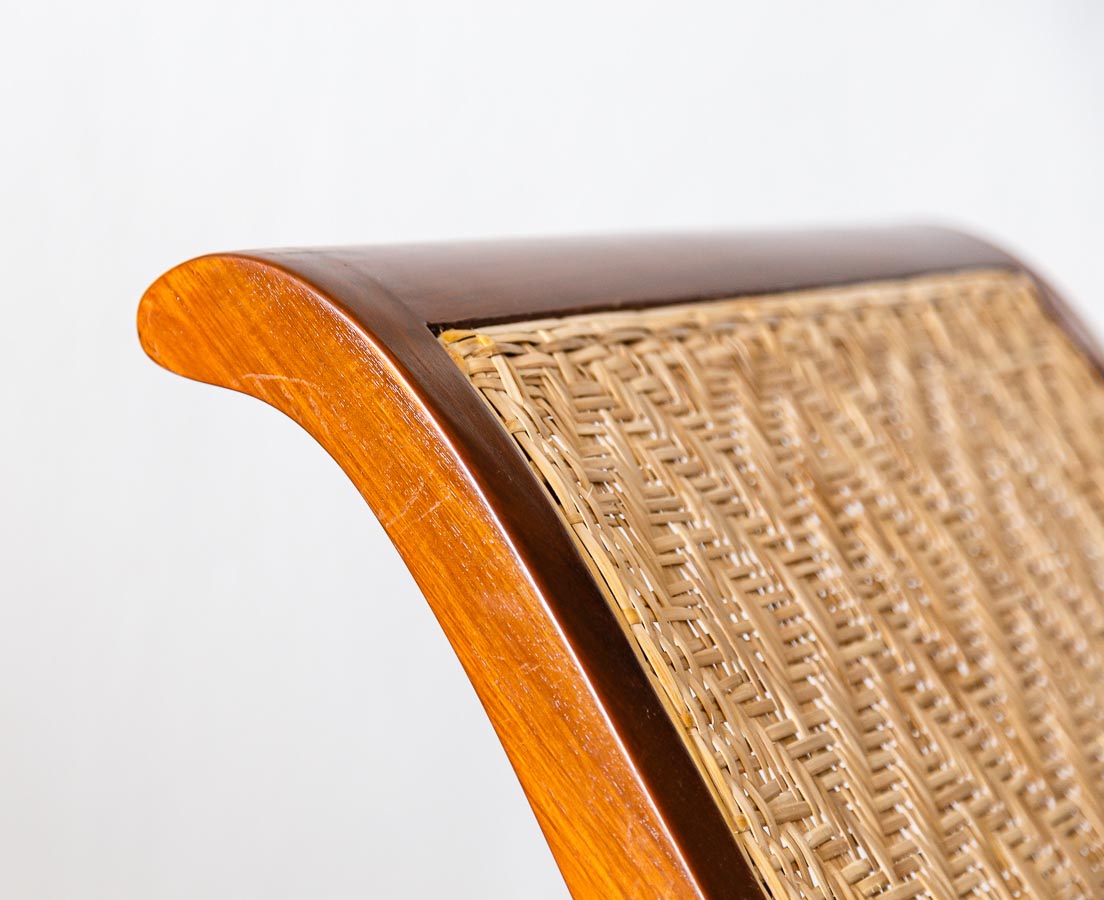 British Colonial Teakwood Planter’s Chair - The Past Perfect Collection