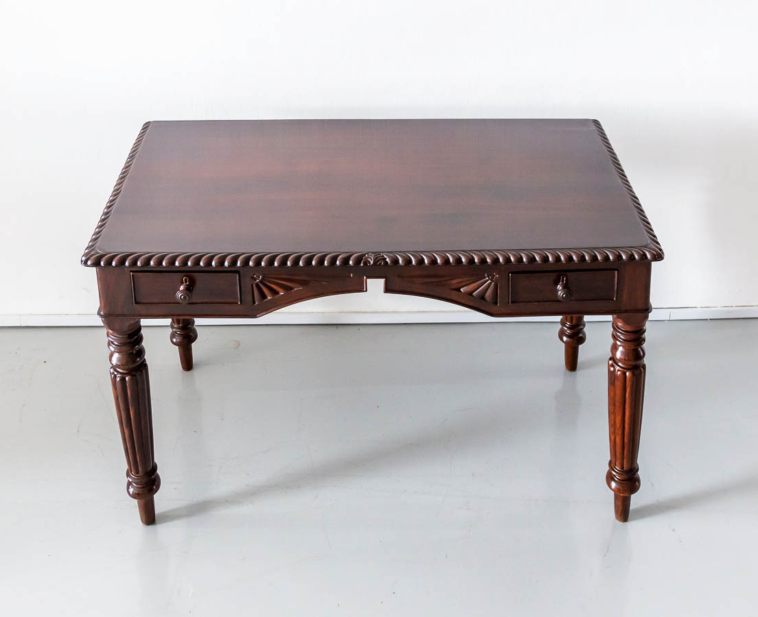 British Colonial Rosewood Writing Desk - The Past Perfect Collection