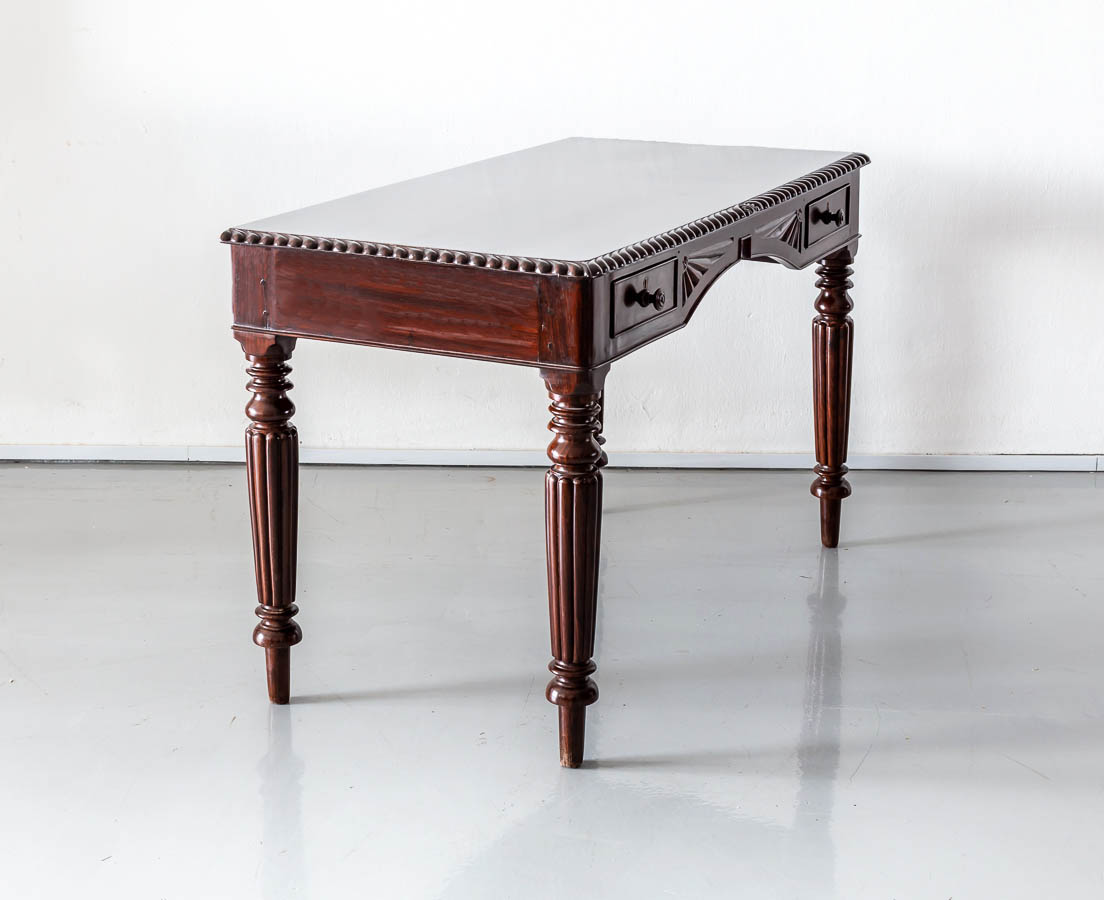 British Colonial Rosewood Writing Desk - The Past Perfect Collection