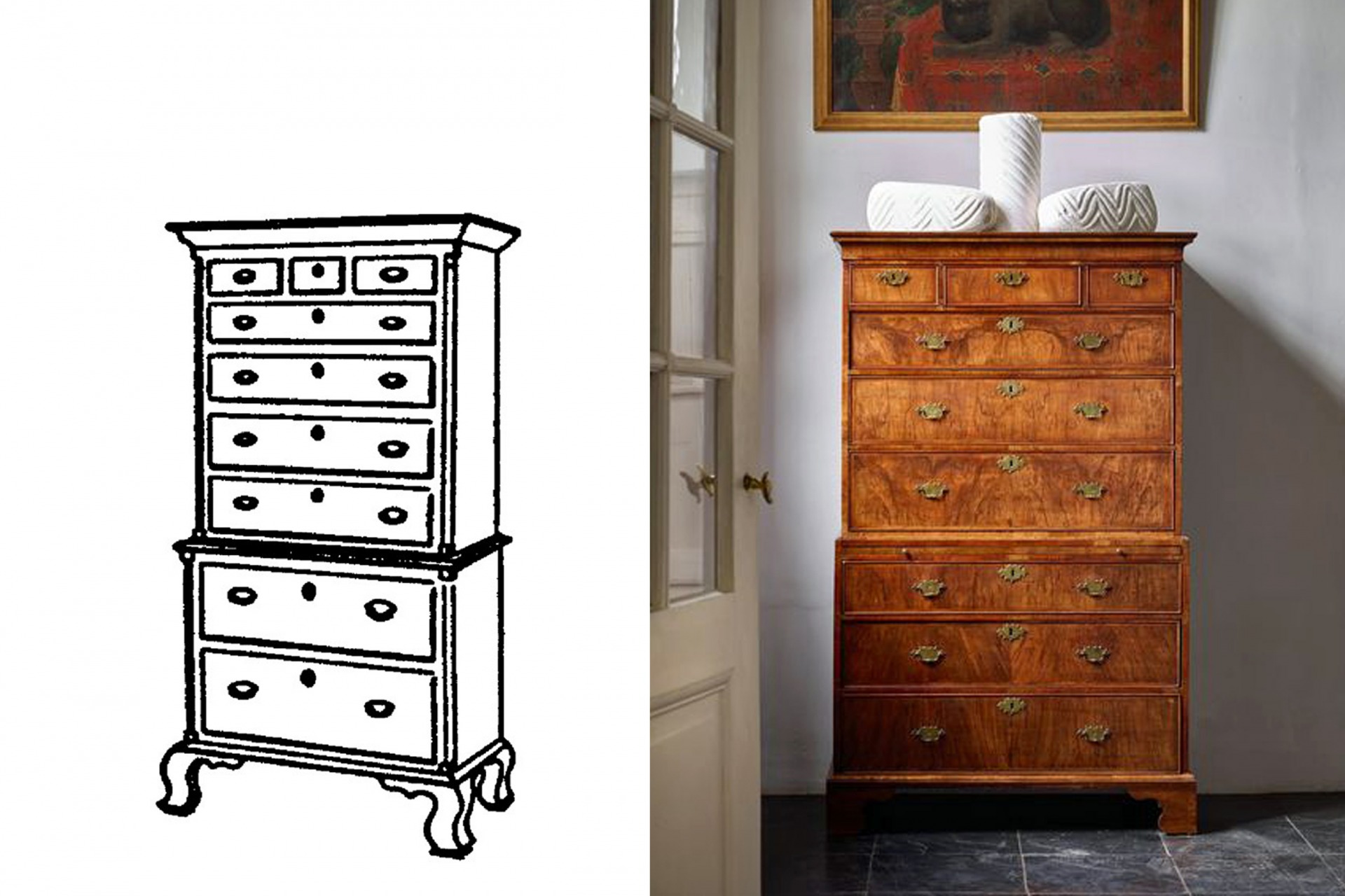 The Story of the Chest of Drawers - The Past Perfect Collection