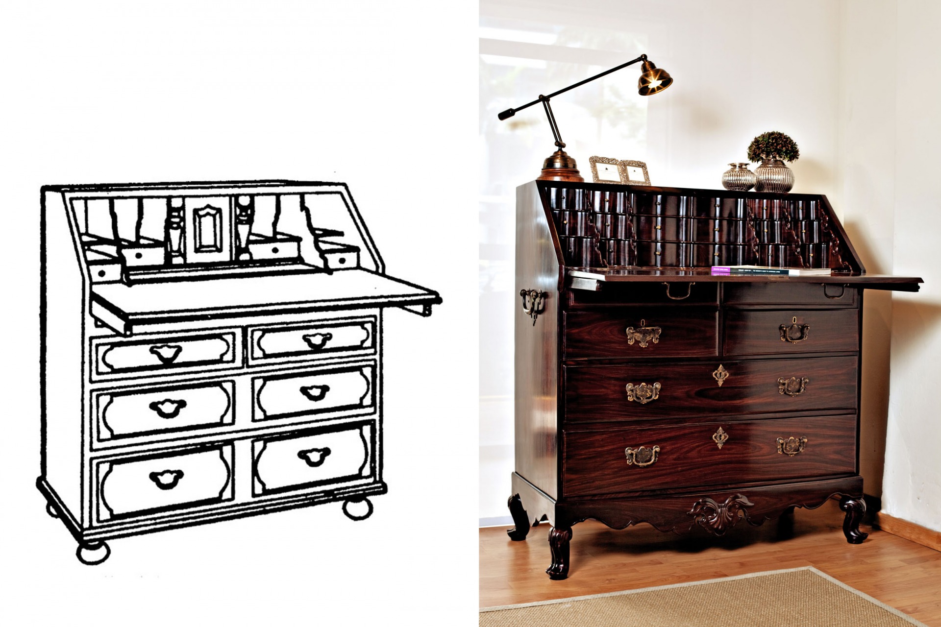 The Story of the Chest of Drawers - The Past Perfect Collection
