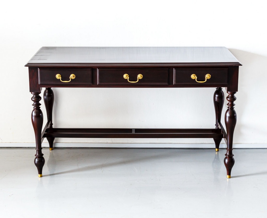 British Colonial Rosewood Console Table - The Past Perfect Collection