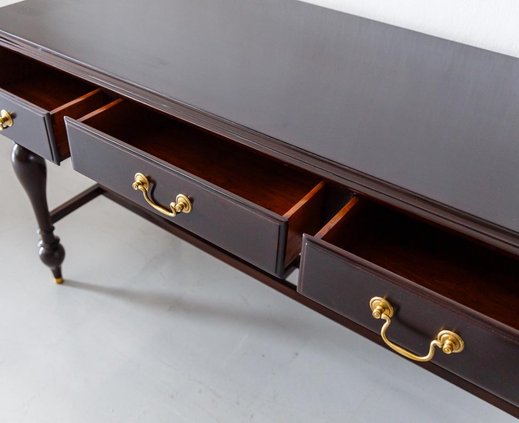 British Colonial Rosewood Console Table - The Past Perfect Collection