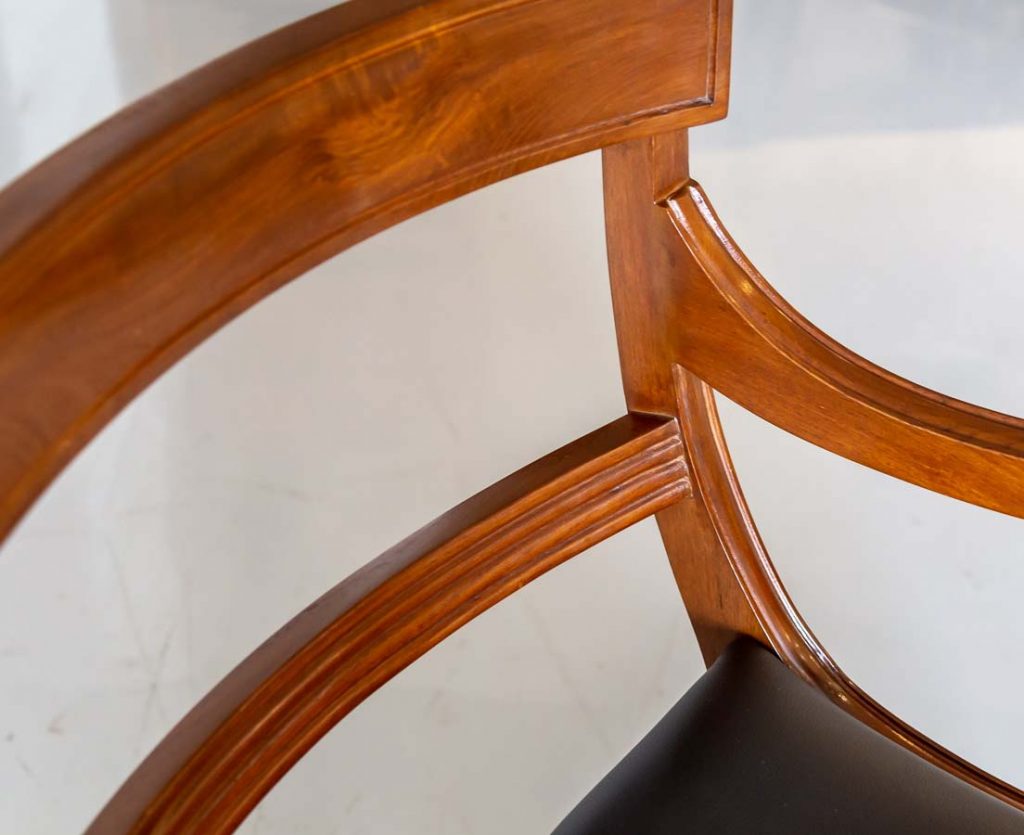 Antique British Colonial Library Ladder Chair - The Past Perfect Collection
