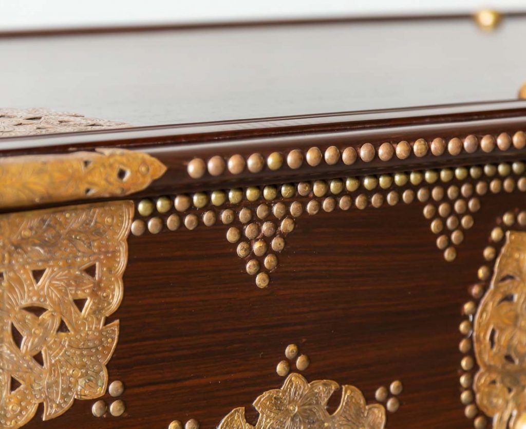 Antique Rosewood Arab Chest - The Past Perfect Collection