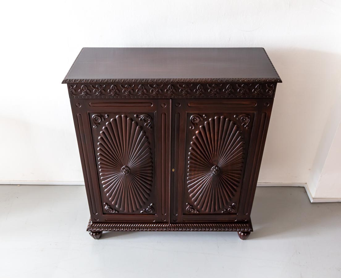 British Colonial Rosewood Sideboard - The Past Perfect Collection