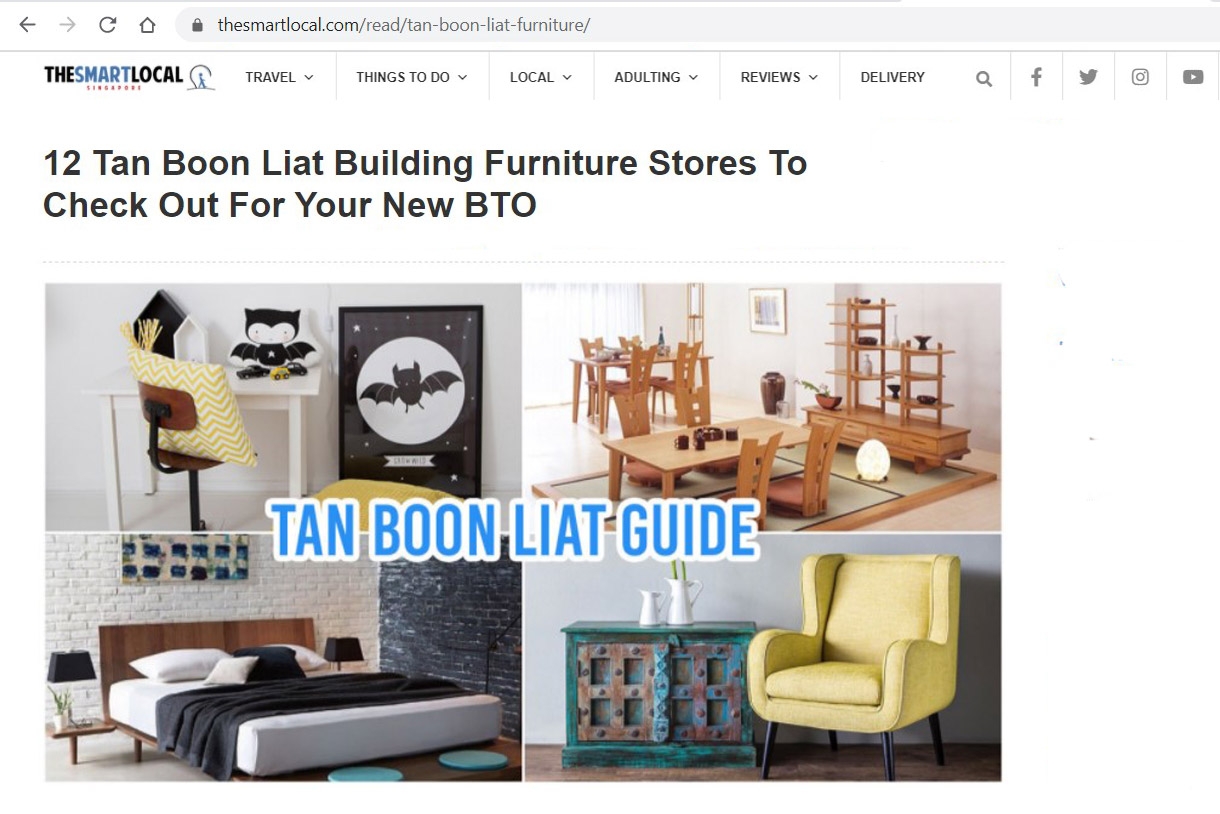 Top Pick of Shops in Tan Boon Liat Building - The Past Perfect Collection