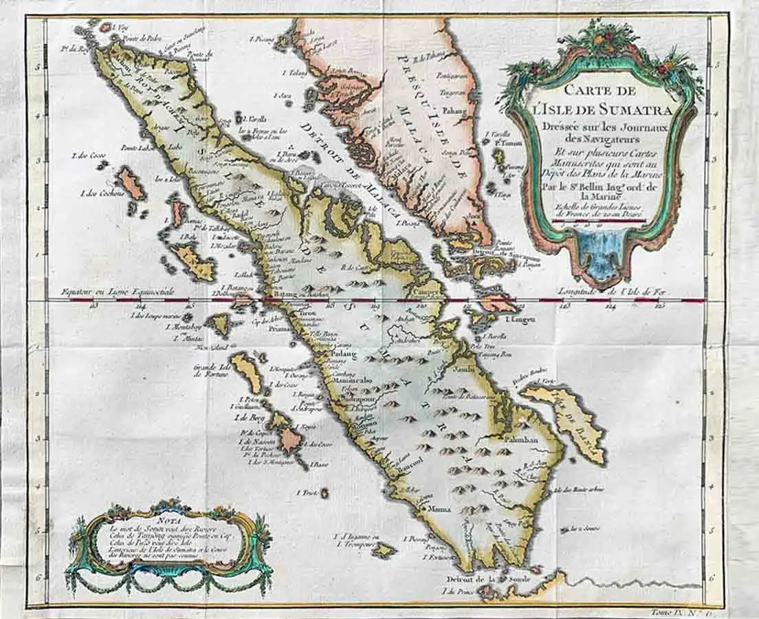 Sumatra, Singapore, Malaysia - Copper engraving - The Past Perfect ...